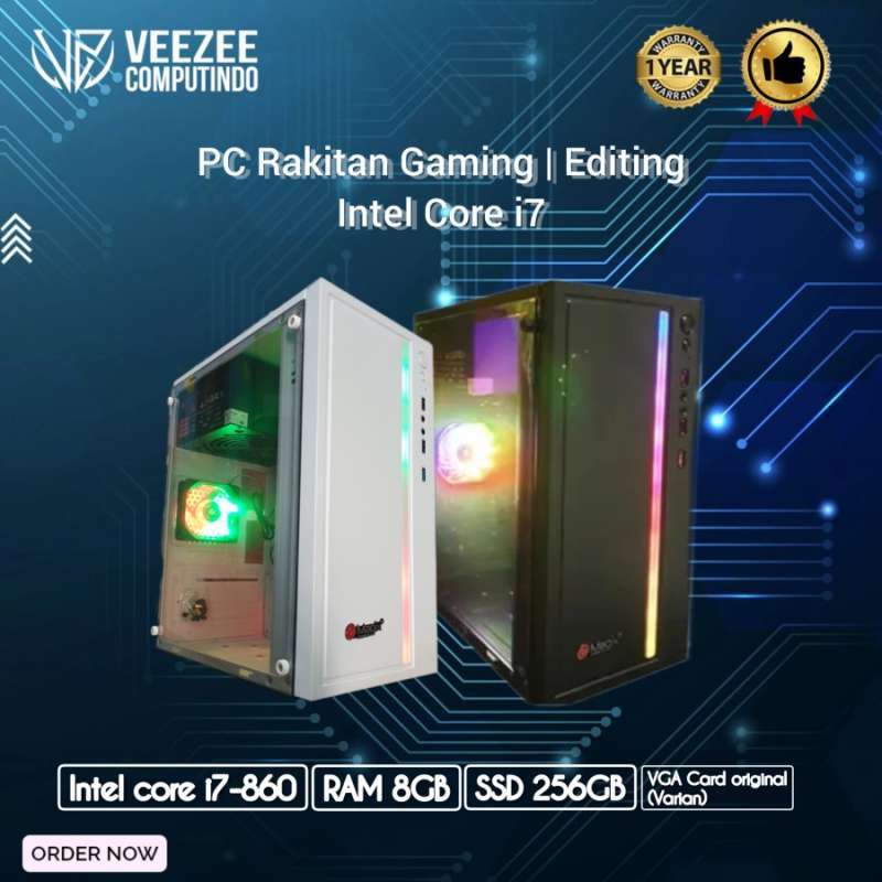 Jual Komputer Pc Rakitan I7 860 Ssd 256gb Vga Card Di Seller Veezee ...