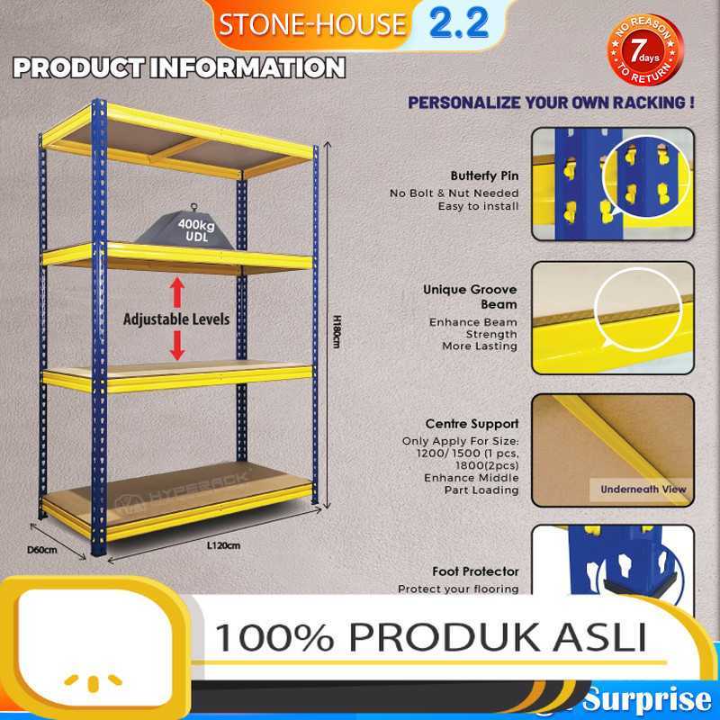 Promo Rak Besi Siku 5 Susun Tebal Rak Besi Kok - 5tier 180*60*210cm ...