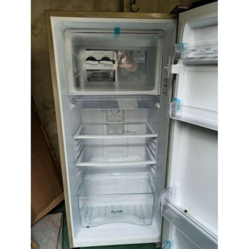 Promo Kulkas 1 Pintu Polytron Pra 18 Crx Beleza Glass Door 180 Ltr Ice ...