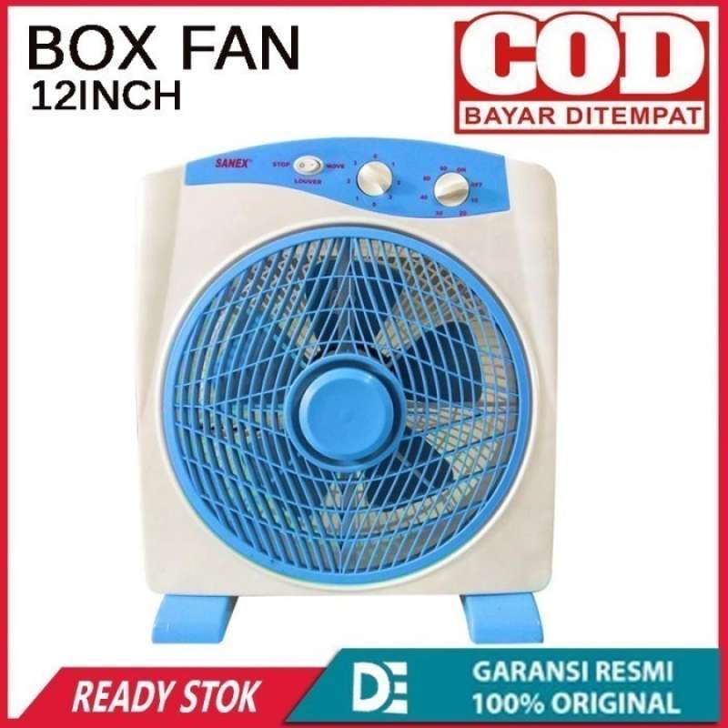 Promo Kipas Angin Sanex Inch Meja Box Fan Kipas Kotak Sb Diskon Di Seller Teruslancar
