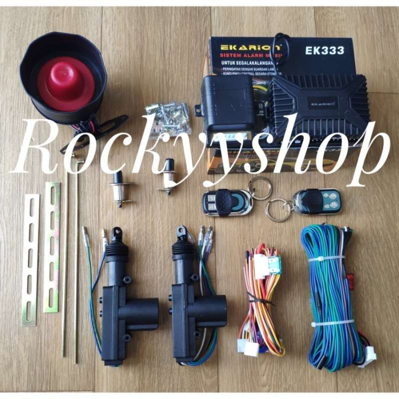 Promo Sale Paket Alarm Mobil Pickup Dan Switch Pintu New - Premium Kd ...