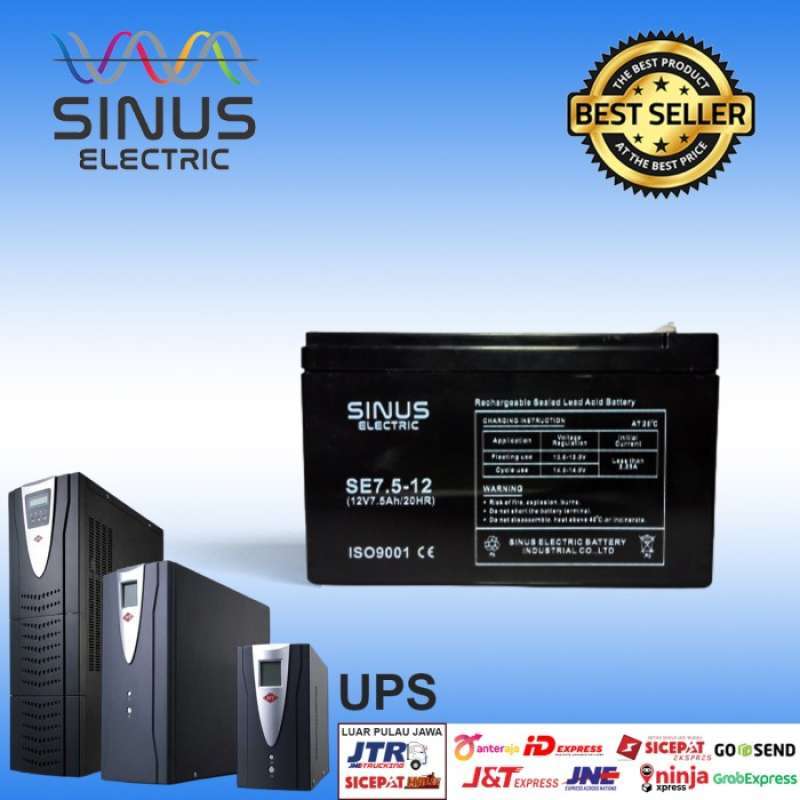 Promo Aki Baterai Kering Vrla Mf 7.5ah 12v Sepeda Listrik Ups Gs Yuasa Diskon 23% Di Seller ...