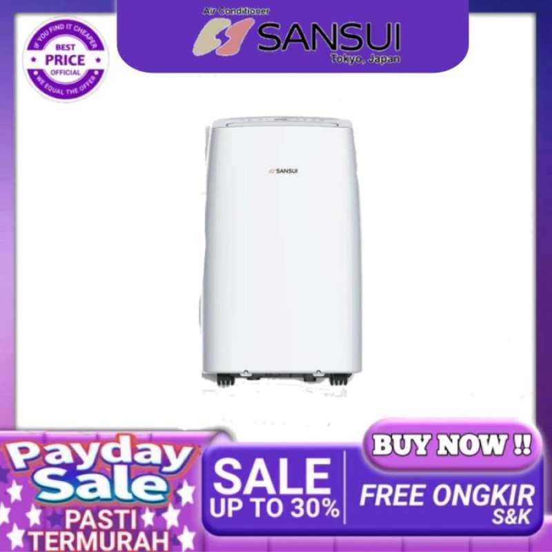 Promo Ac Portable 1.5 Pk Sansui X12p1 Deluxe R410 Japan Quality Low ...