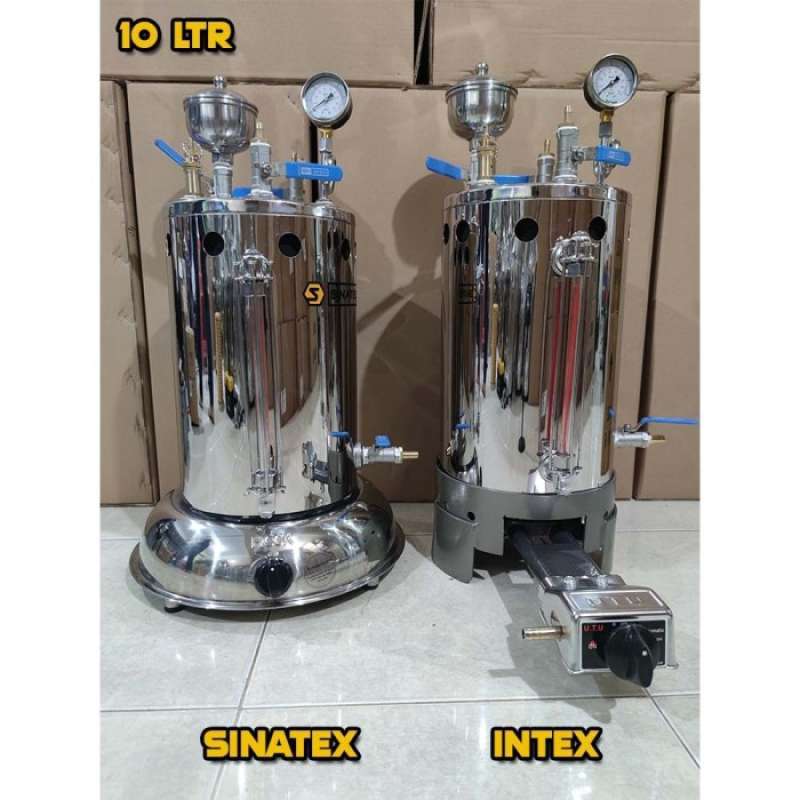 Promo Sinatex Tabung Boiler Setrika Uap Laundry 10 Liter Lengkap ...