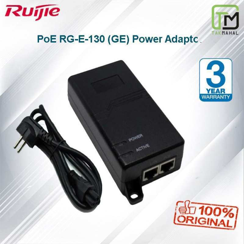 Promo Ruijie Rg-e-130 Ge Poe Adapter - Poe Ruijie E130 Diskon 23% Di ...