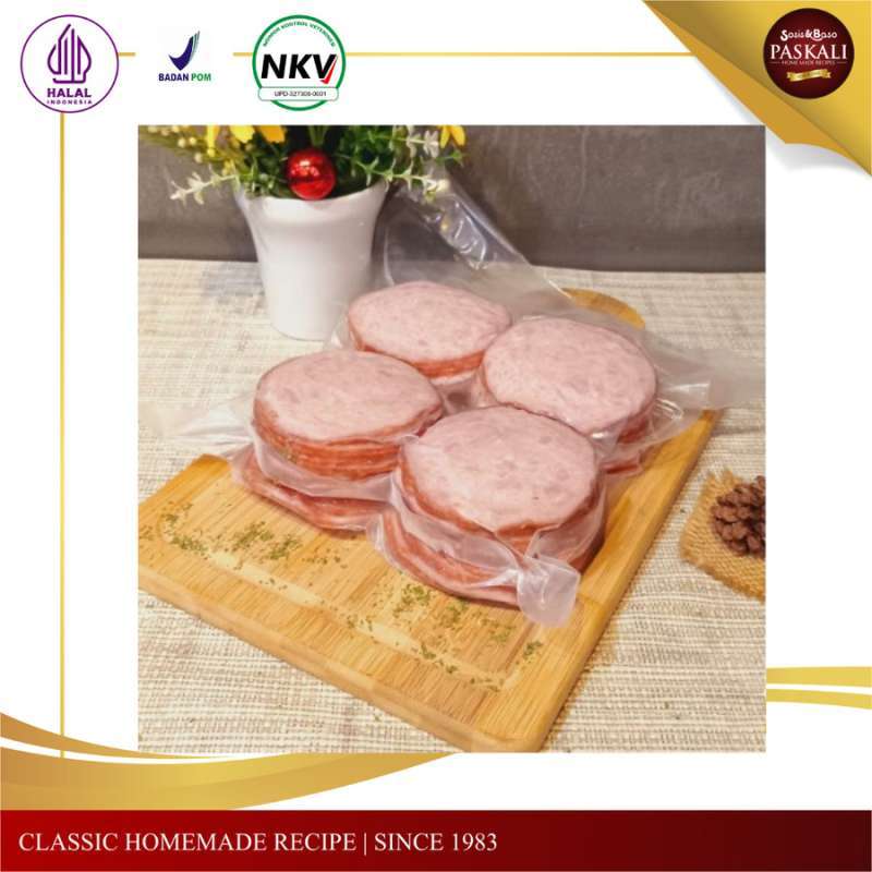 Jual Paskali Smoked Chicken Sliced / Ayam Asap 1000 Gram Di Seller ...