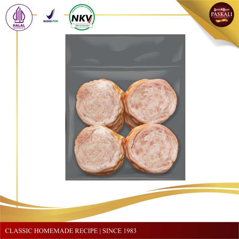 Jual Paskali Smoked Chicken Sliced / Ayam Asap 1000 Gram Di Seller ...