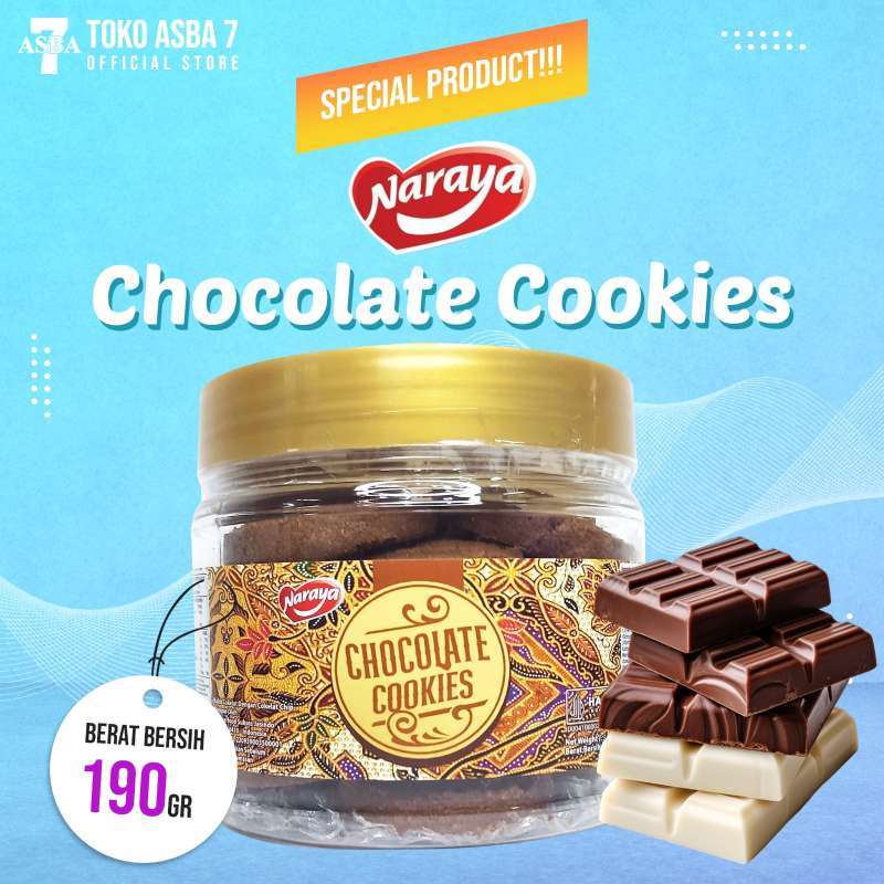 Jual Naraya Chocolate Cookies 190g Di Seller Toko Asba7 - Bidaracina ...