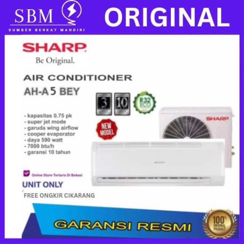 Jual Ac Sharp Ah A5bey 1/2 Pk Di Seller Yjc Electronic Official Store - Toko Sumber Berkat - Kab ...