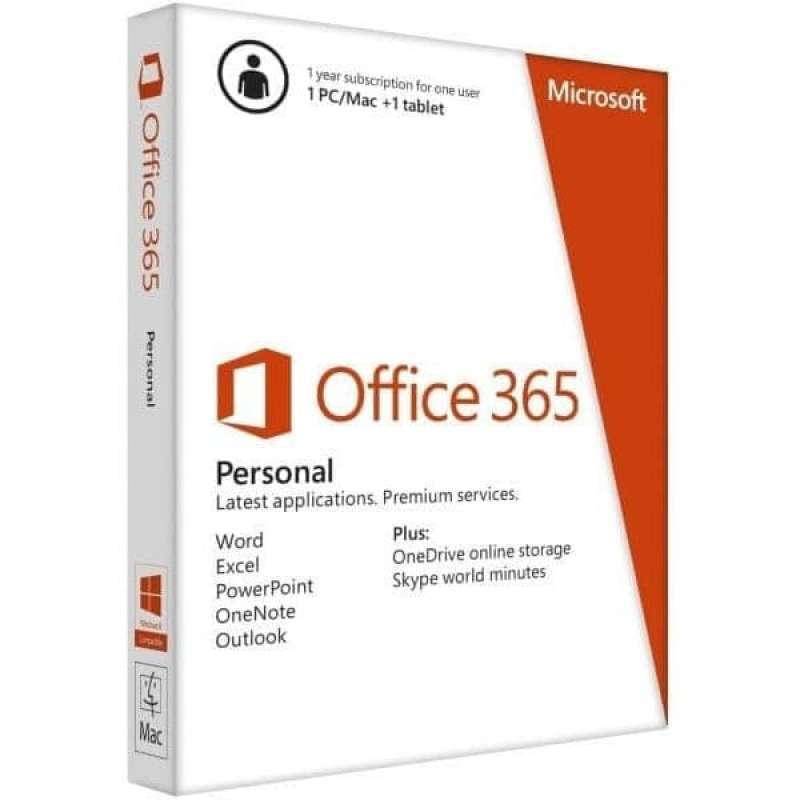 Promo Microsoft Office 365 Personal Resmi - Diskon 23% Di Seller ...