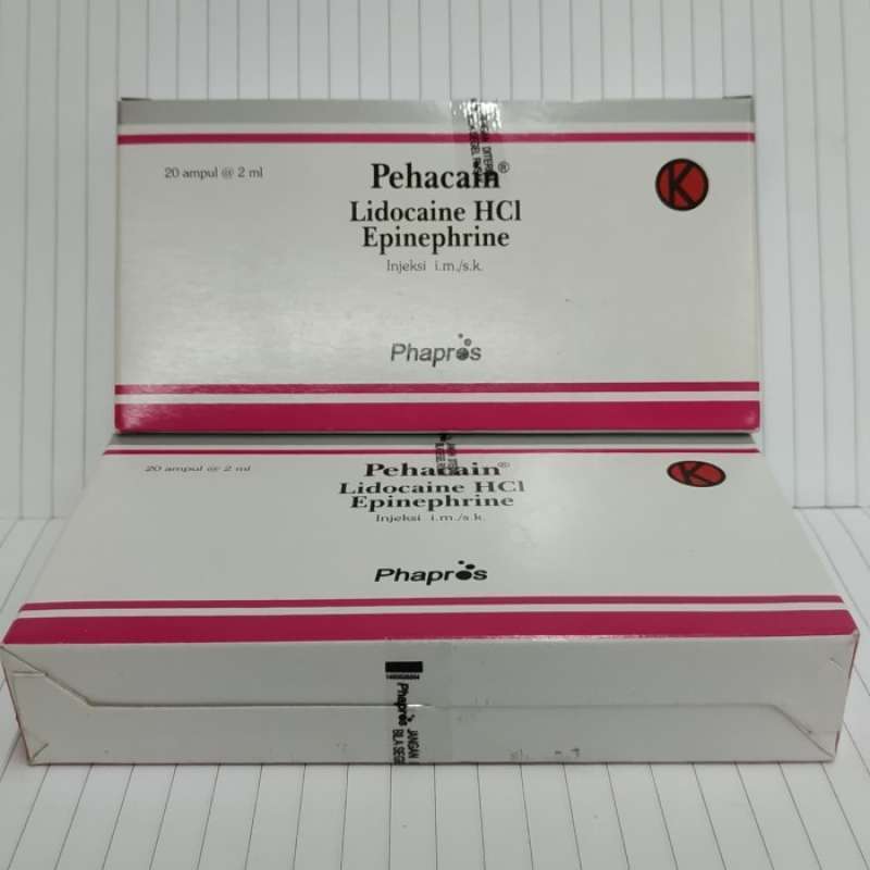 Jual Original Pehacain/pehacaine/ampul Per Box Isi 20 Di Seller Sehat ...