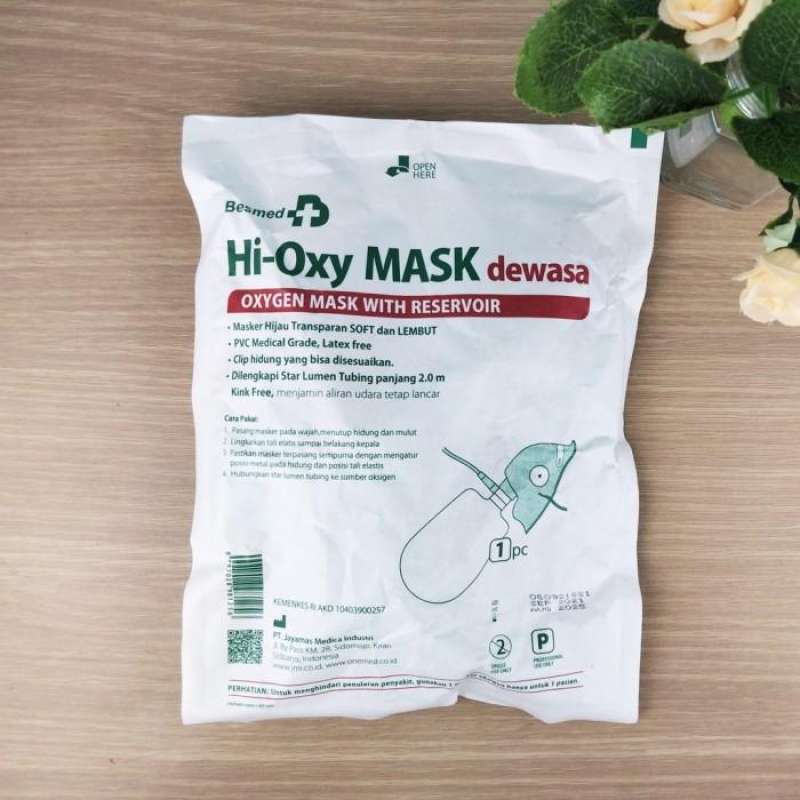 Jual Onemed Besmed Hi-oxy Mask - Masker Oksigen Di Seller Thestarclick ...