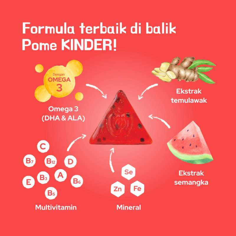 Jual Pome Bundling (pome Acv 1 Botol & Pome Kinder 1 Sachet) - Lebih ...