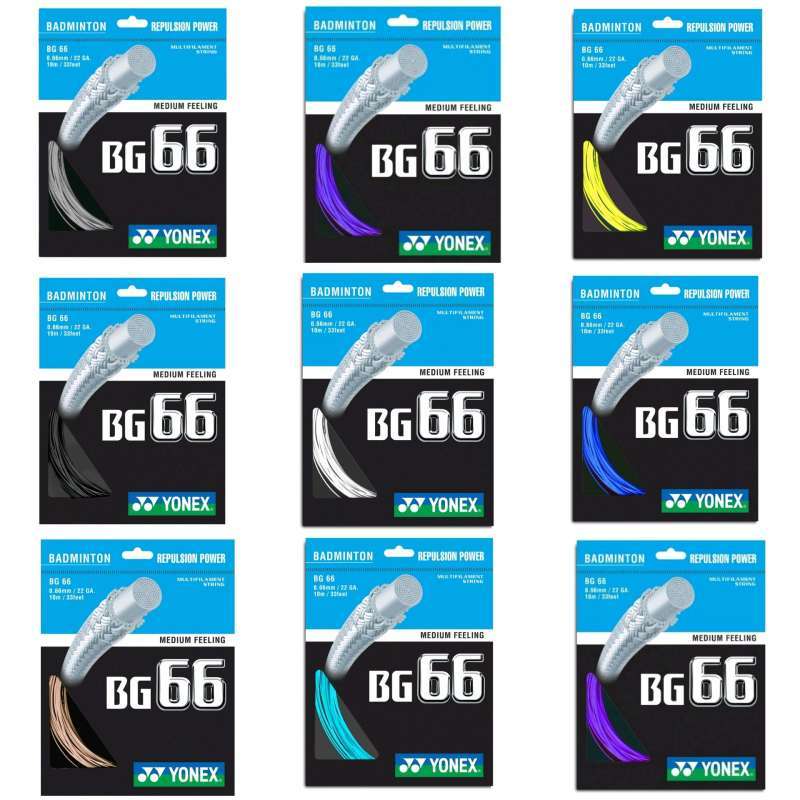 Jual Yonex Bg66 Sp Badminton String | Senar Raket Badminton Di Seller ...