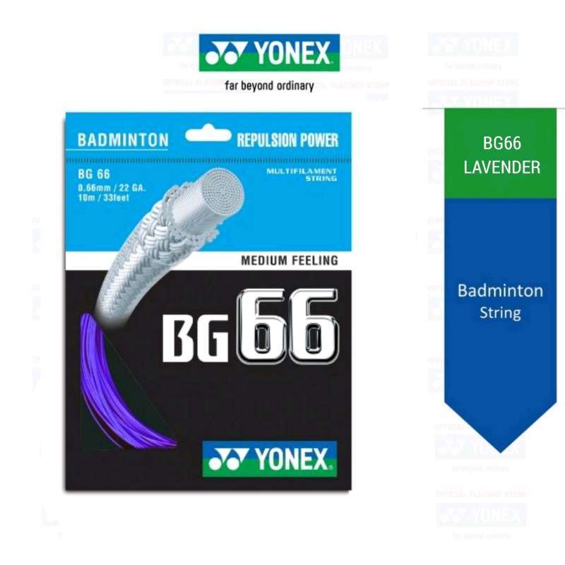 Jual Yonex Bg66 Sp Badminton String | Senar Raket Badminton Di Seller ...