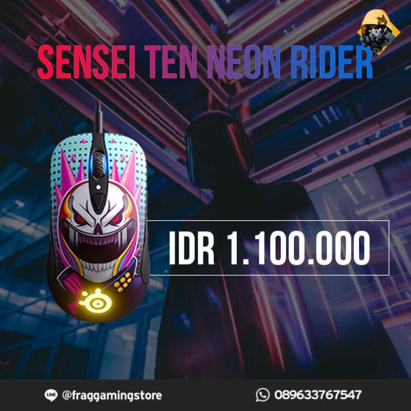 Promo Sensei Ten Neon Rider Edition Csgo Gaming Mouse Diskon 23% Di ...