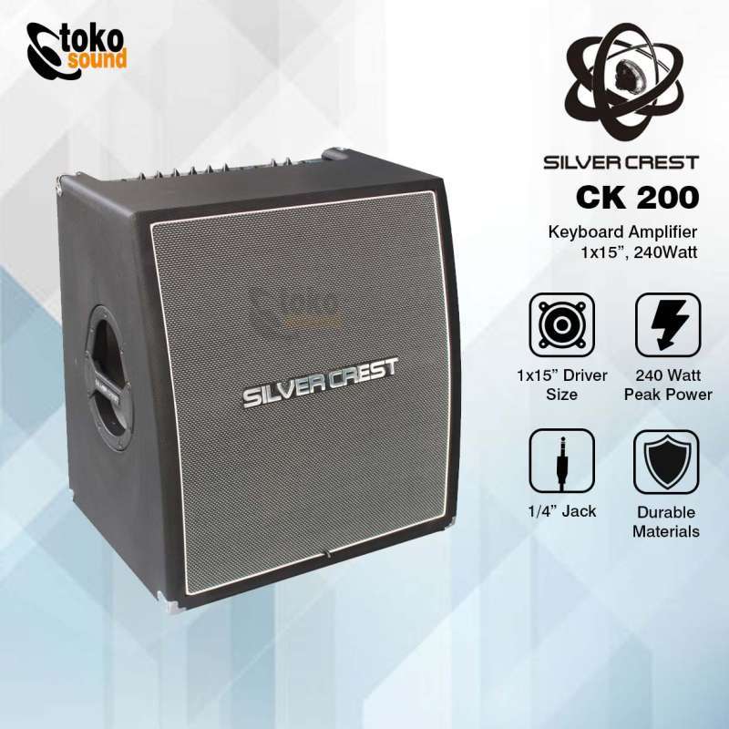 Jual Silver Crest Ck 200 - Keyboard Amplifier 1 X 15 + Horn Tweeter 240w Di Seller Tokosound ...