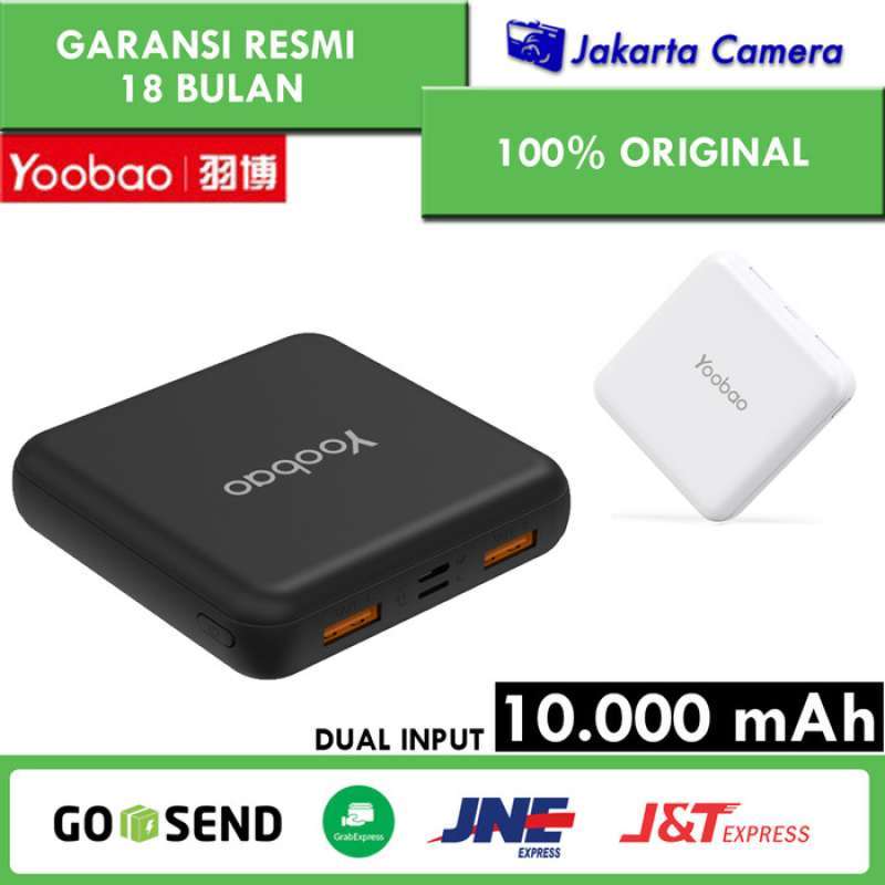 Promo Yoobao M4 Mini Power Bank Mini Cube Dual Port 1000mah Portable Charger Diskon 50% Di ...