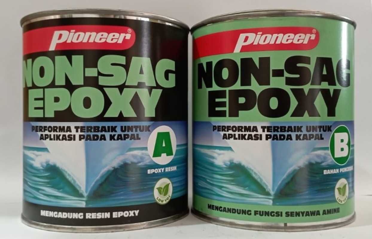 Promo Lem Kapal Pioneer Non Sag Epoxy Quart 1 Set 2 Kaleng = 3,18 Kg ...