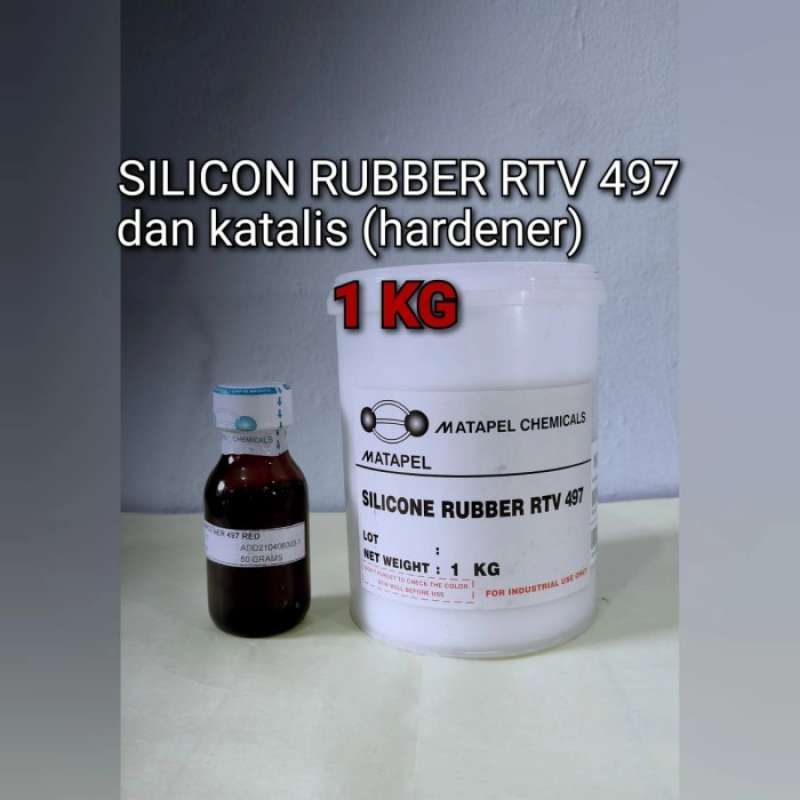 Promo Silicone Rubber Rtv 497 Dan Catalyst (hardener) 1kg Diskon 50% Di ...