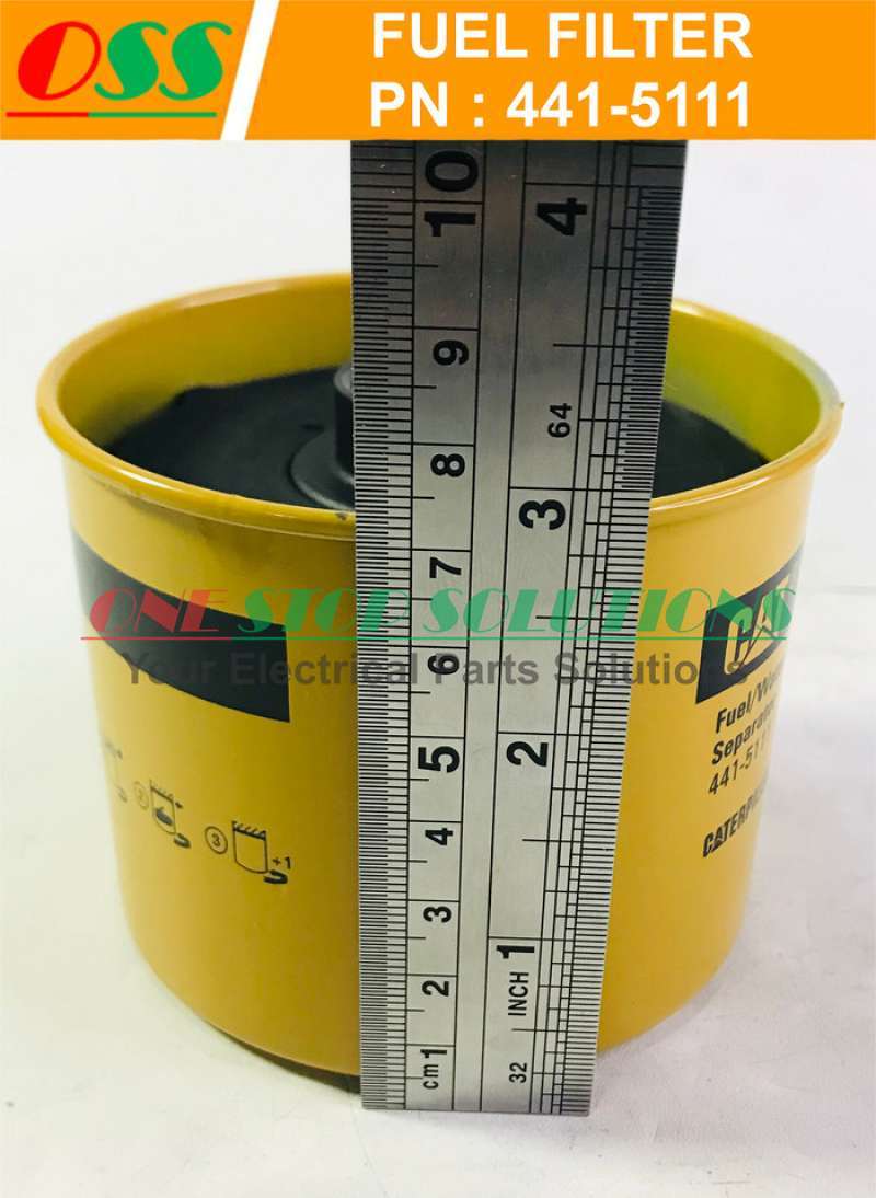 Promo Fuel Filter / Water Separator Pn 441-5111 4415111 Diskon 26% Di ...
