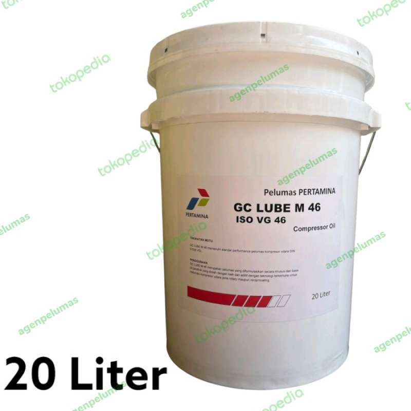 Promo Oli Kompresor Pertamina Gc Lube M 46 Diskon 4% Di Seller Toplets ...