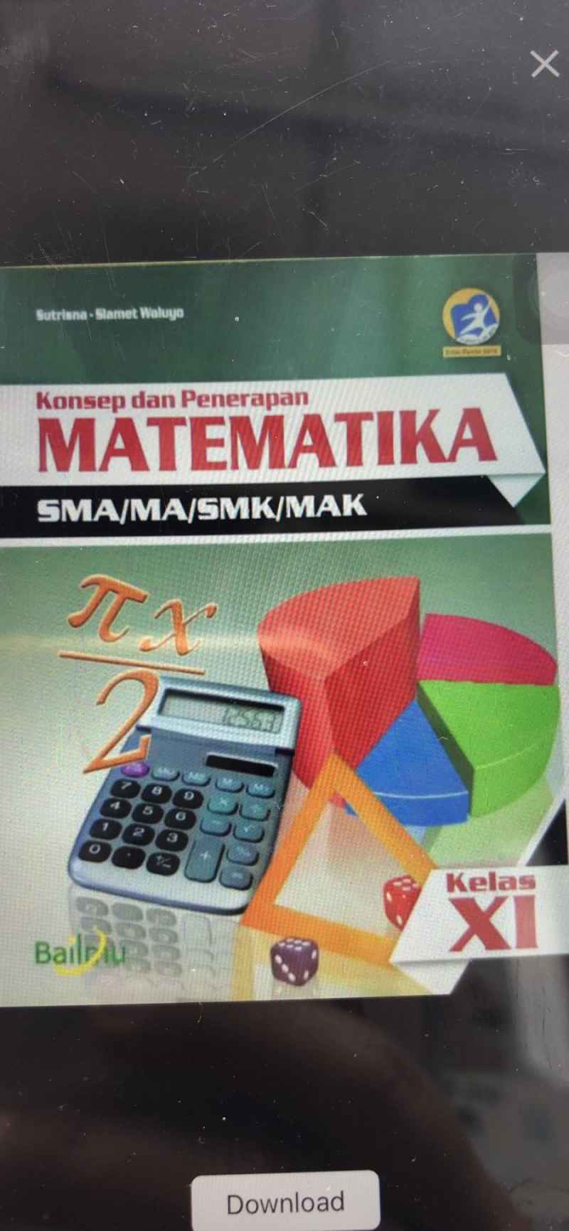Promo Matematika Kelas Xi-11 Sma Wajib Revisi 2016 Bailmu Diskon 28% Di Seller Huka Shop - Kebon ...