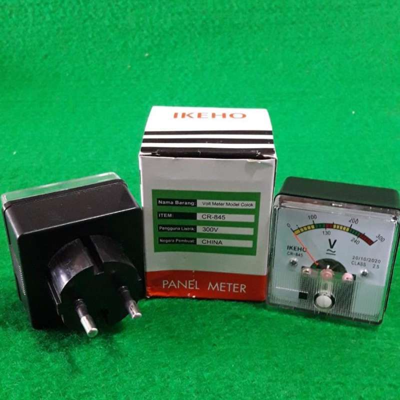 Jual Voltmeter Colok Koizumi / Mengukur Voltase / Panel Meter / Analog ...