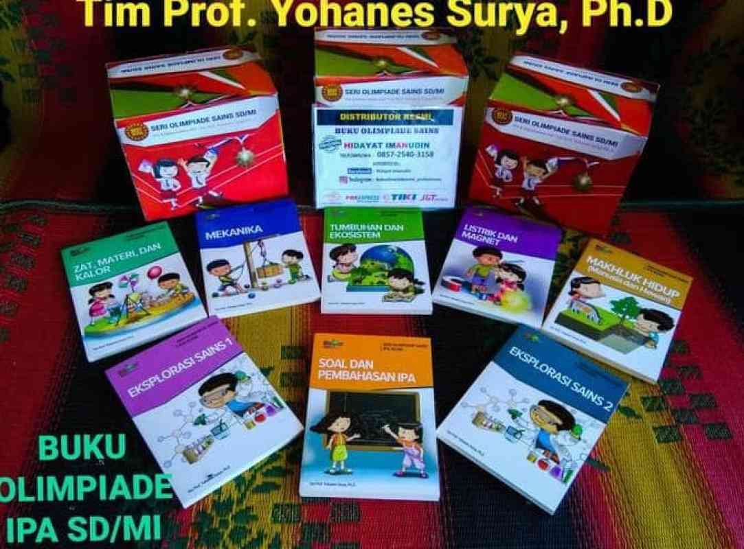 Promo Buku Olimpiade Sains Sd Ipa (tim Prof. Yohanes Surya, Ph.d ...