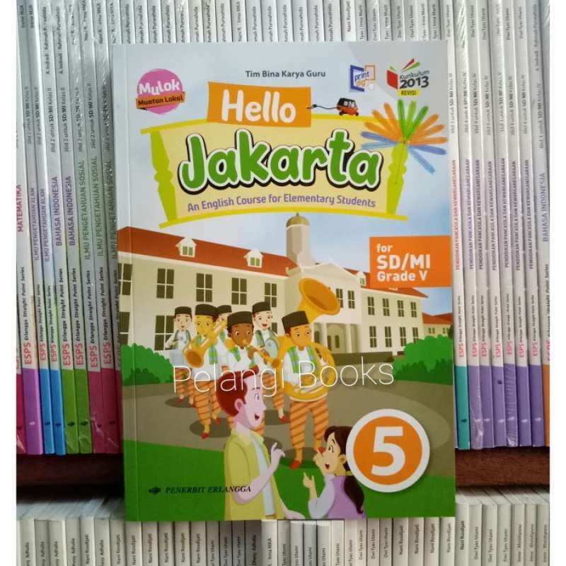 Promo Buku Hello Jakarta Sd/mi Kelas 5 Revisi K13n Diskon 33% Di Seller ...