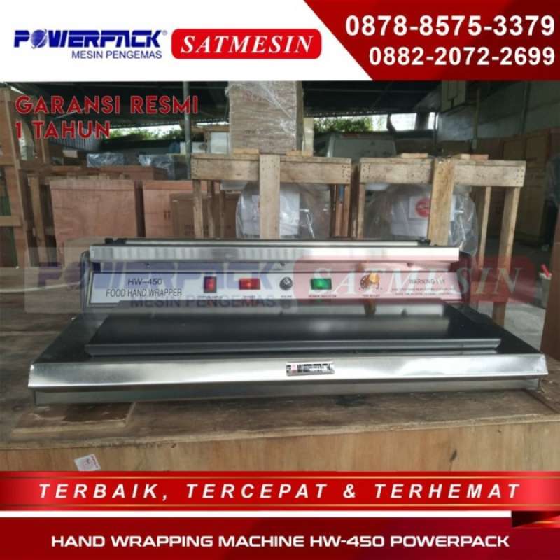 Promo Mesin Pembungkus Makanan - Mesin Wraping Luxury Hand Wrapping Hw ...