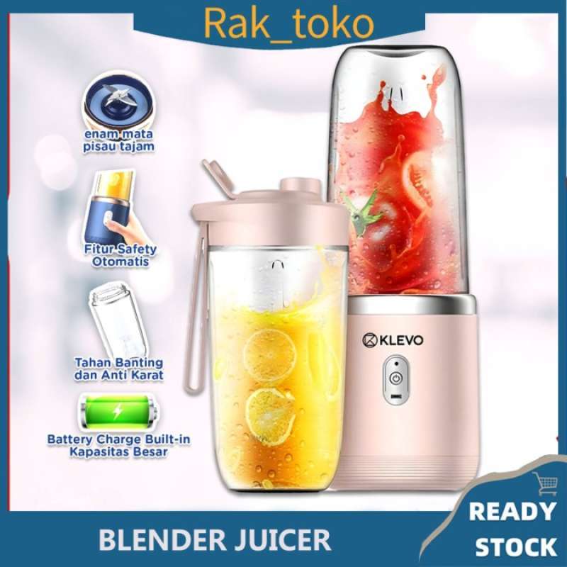 Promo Mini Mixer 6 Pisau Juicer Portable Usb Pembuat Jus Elektrik ...