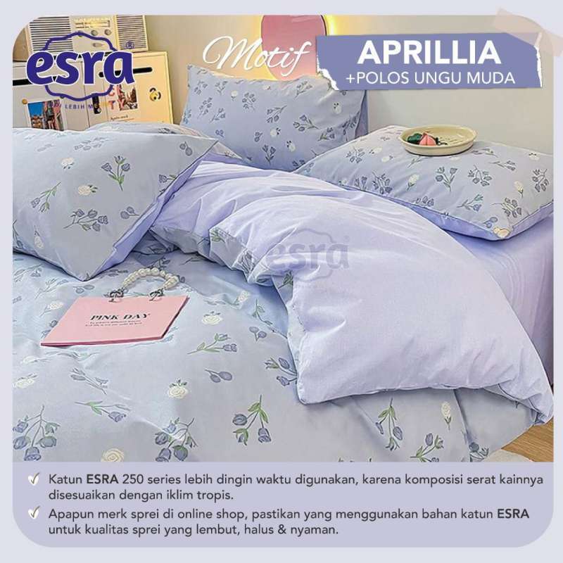 Jual Sepre Dan Bed Cover Homemade Katun Premium Esra 35 Motif Cantik ...
