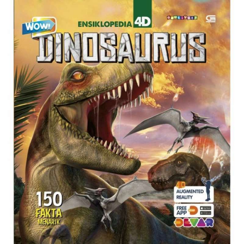 Promo Buku Ensiklopedia Anak 4d Wow Dinosaurus By Devar Entertainment ...