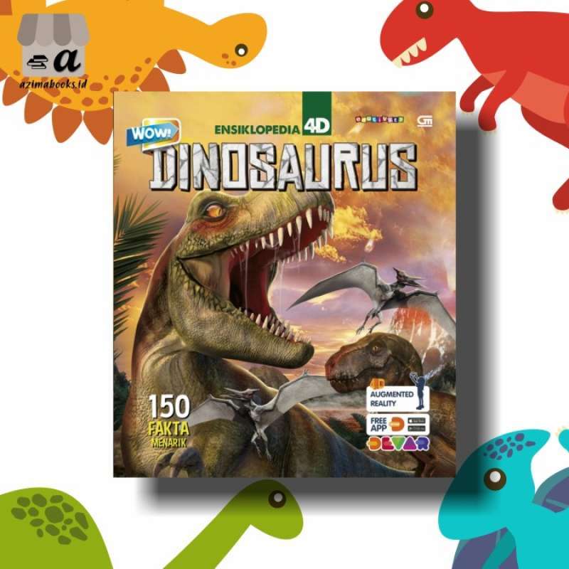 Promo Buku Ensiklopedia Anak 4d Wow Dinosaurus By Devar Entertainment ...