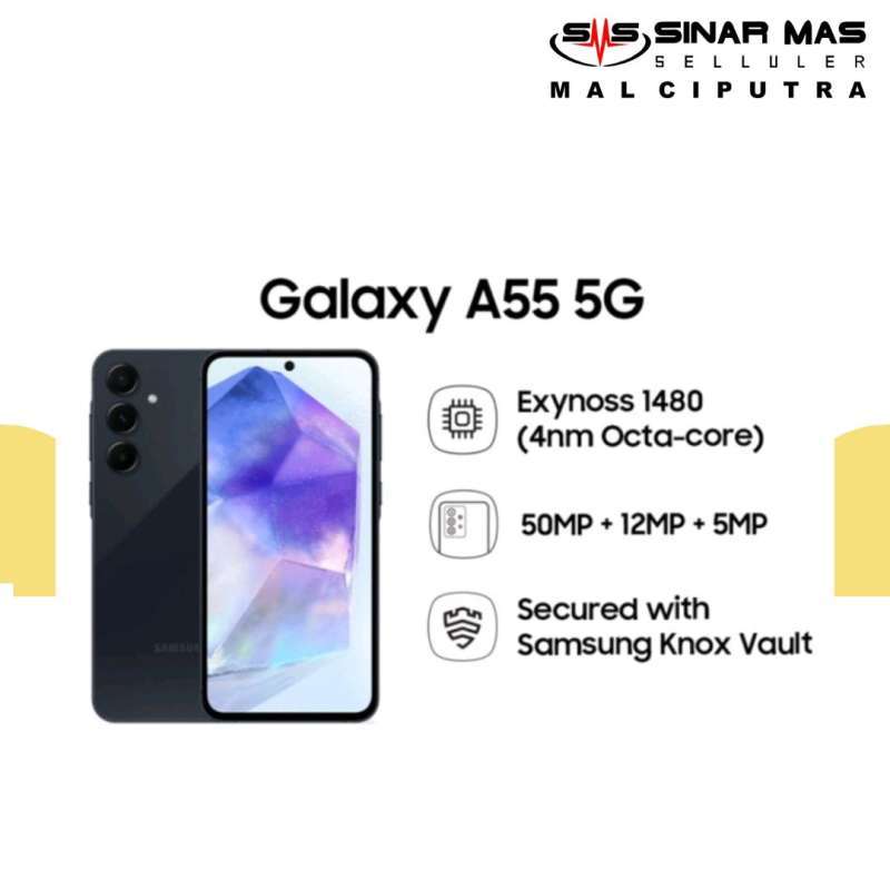 Jual Samsung Galaxy A55 5g 12/256gb New - Lilac Di Seller Sinar Mas ...