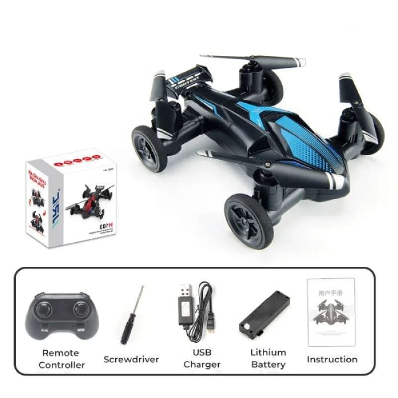 Promo Jjrc H103 Mainan Rc Remote Control Mobil Drone Dual Mode Darat ...