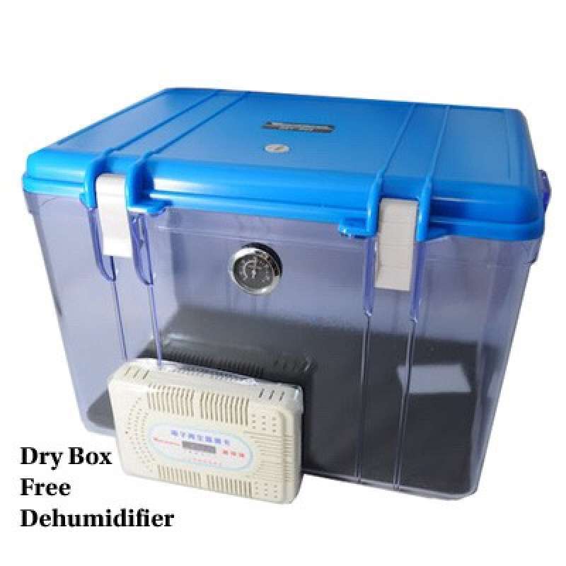 Jual Dry Box Dehumidifier Hygrometer/ Kotak Kering Tempat Kamera Di ...