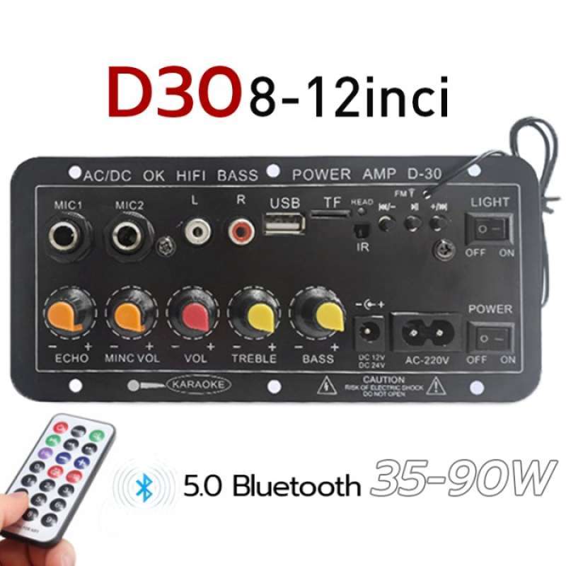 Jual Kejian Amplifier Board Audio Bluetooth Usb Fm Radio Tf Diy 600w D100 Di Seller Noelle