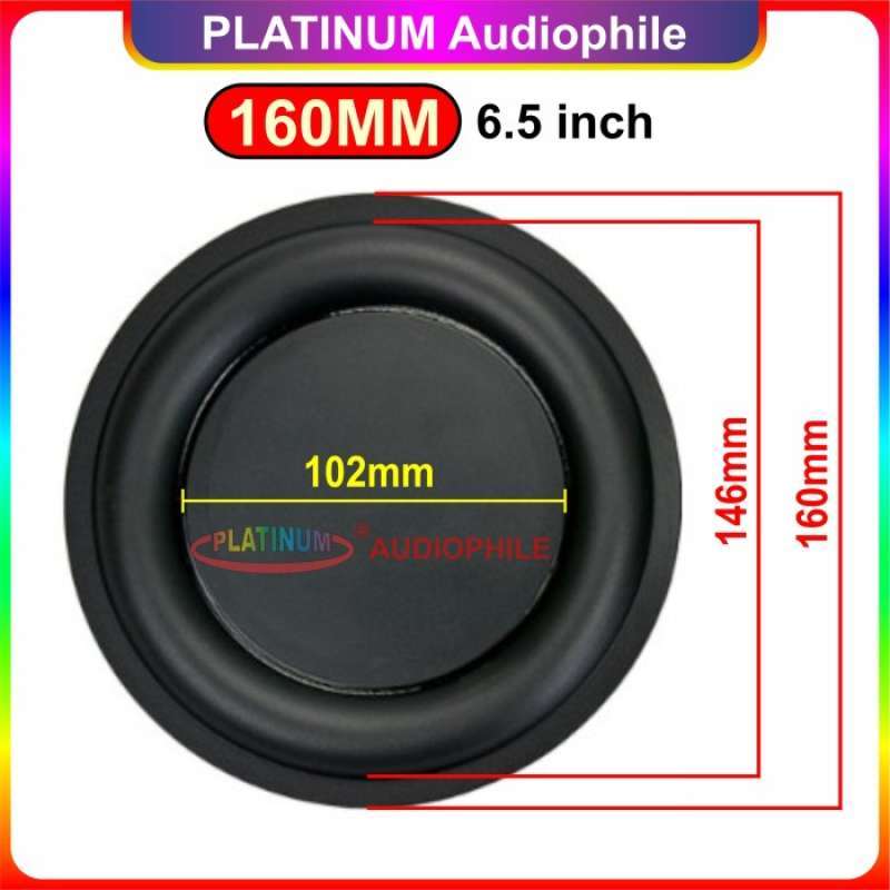 Jual Passive Bass Radiator 4 5 6 8 Inch 115 130 138 160mm Membran ...