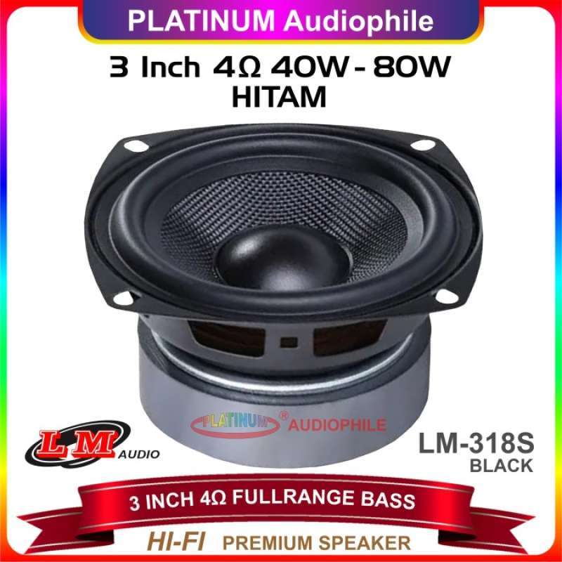 Jual Speaker 3 Inch 4 Inch Fullrange Mid Bass Hifi Full Range Mid ...