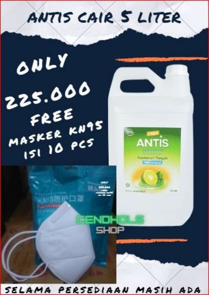 Promo Antis 5 Liter C / Hand Sanitizer Antis 5 Liter/ Antis Dirigen 5 ...