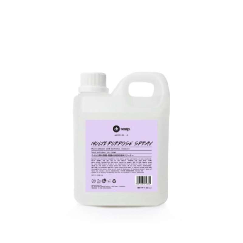 Promo Dr Soap Multi Purpose Spray Mauve Refill 1 Liter Diskon 23% Di ...