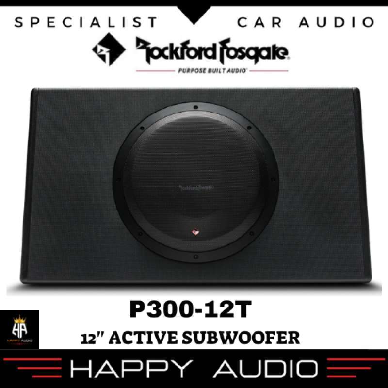 Jual Subwoofer Aktif 12 Inch Bass Box Rockford Fosgate P300-12t Active ...