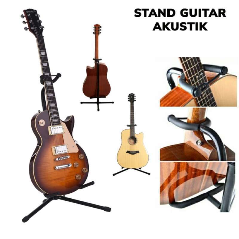 Promo Tempat Gitar Bass Acoustic Klasik Stand Long Neck Guitar Akustik ...