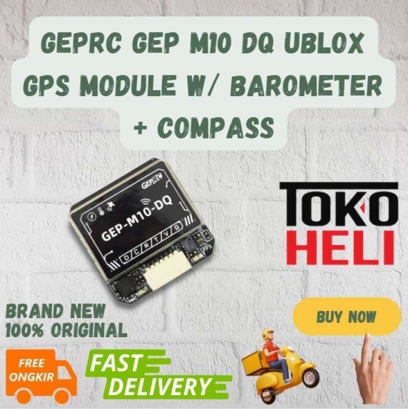 Jual Geprc Gep M10 Dq Ublox Gps Module W/ Barometer + Compass Di Seller ...
