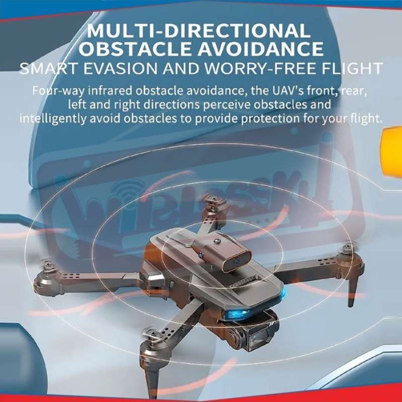 Jual C3 Drone 8k Dual Kamera C3 Drone E100 Obstacle Avoidance Camera Di ...