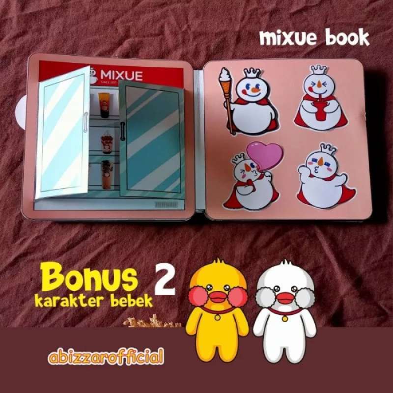 Jual Mixue Paper Doll Busy Book - Belum Disusun Di Seller Noelle ...