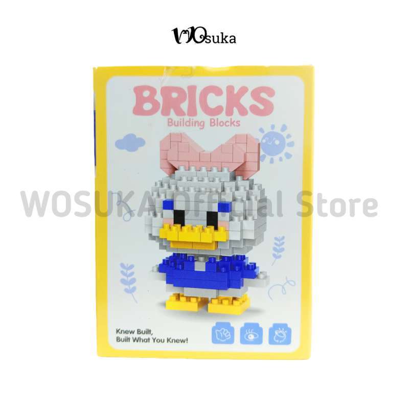 Promo Wosuka Nano Bricks Mainan Balok Building Nano Block Model Kartun ...