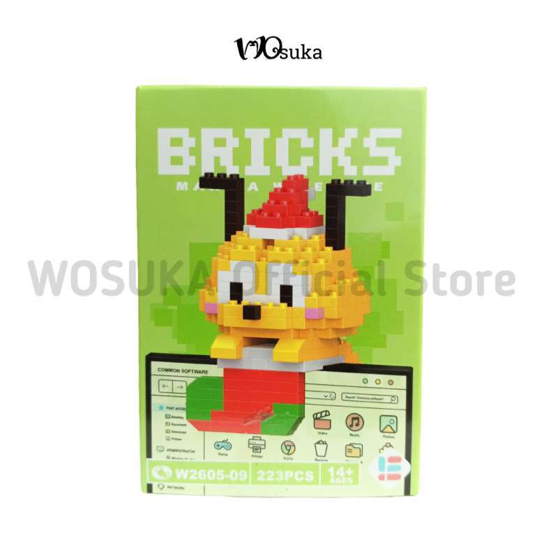 Promo Wosuka Nano Bricks Mainan Balok Building Nano Block Model Kartun ...